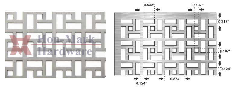 PM1 Decorative Mesh: Hon-Mark Hardware
