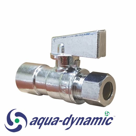 Aqua-Dynamic Straight Supply Copper Stop Valve: Hon-Mark Hardware